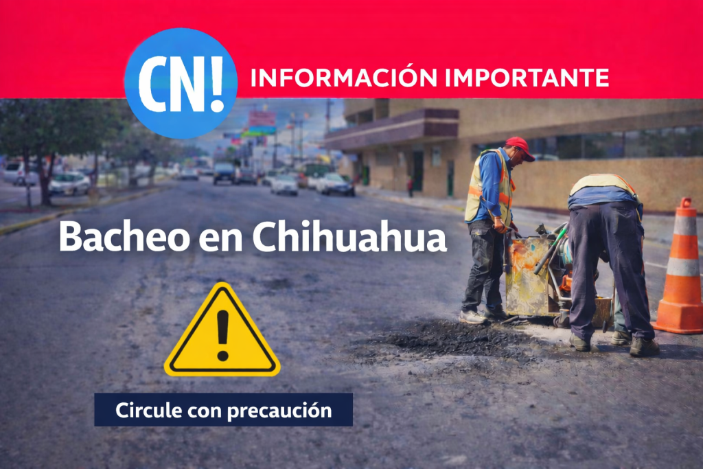 Bacheo hoy 22 de Enero – Chihuahua Noticias